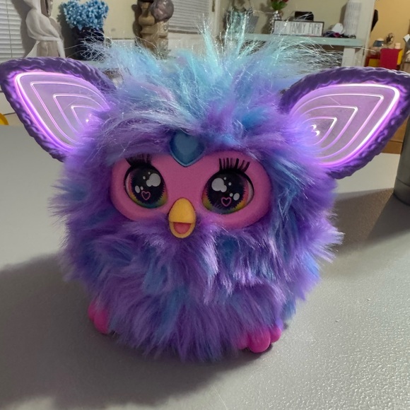 Furby | Toys | Furby Purple Plush Tie Dye Interactive Talking Toy ...
